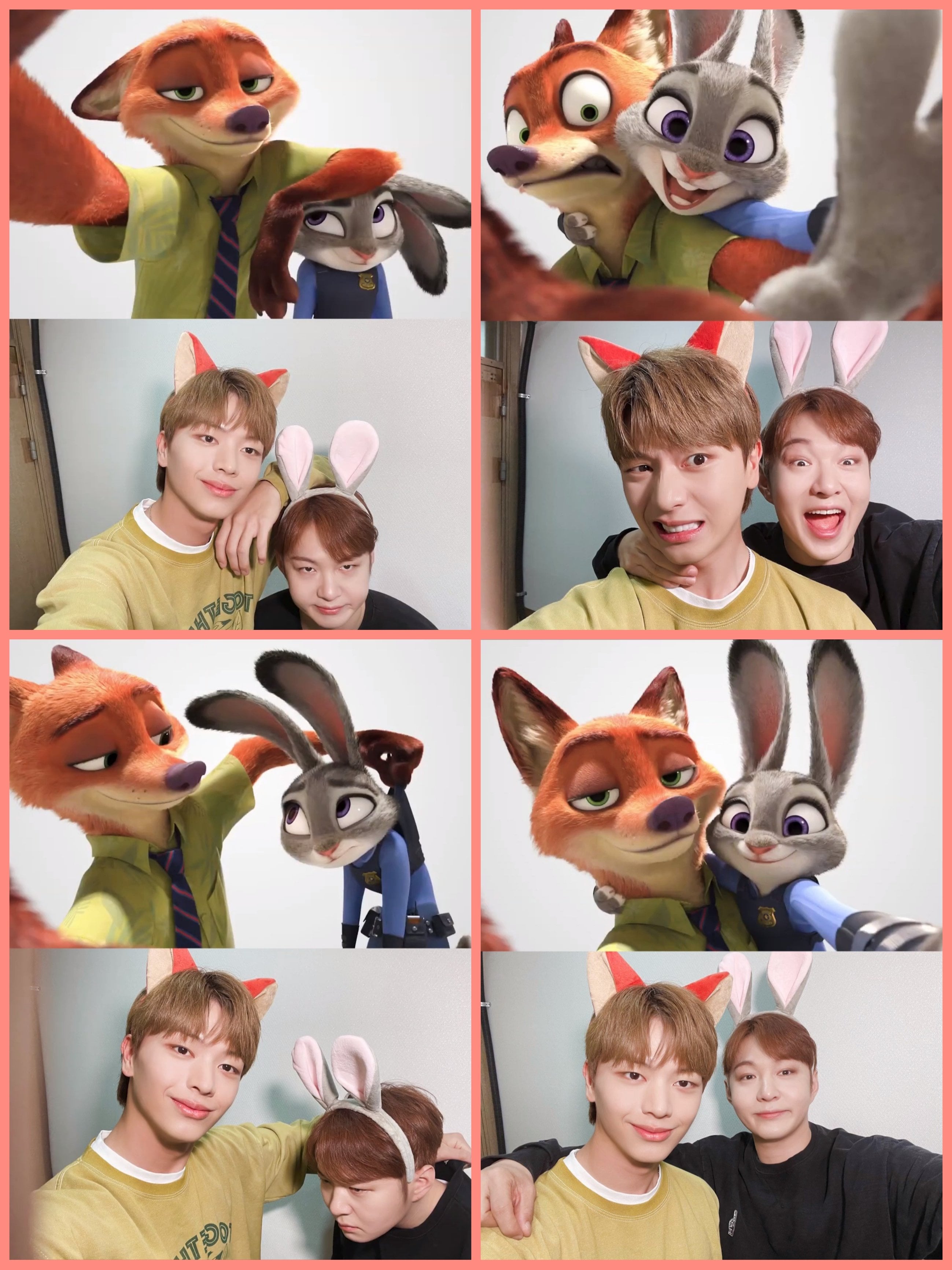 더쿠 각 그룹마다 얼굴합 찰떡인 닉주디 챌린지 해준 소속사