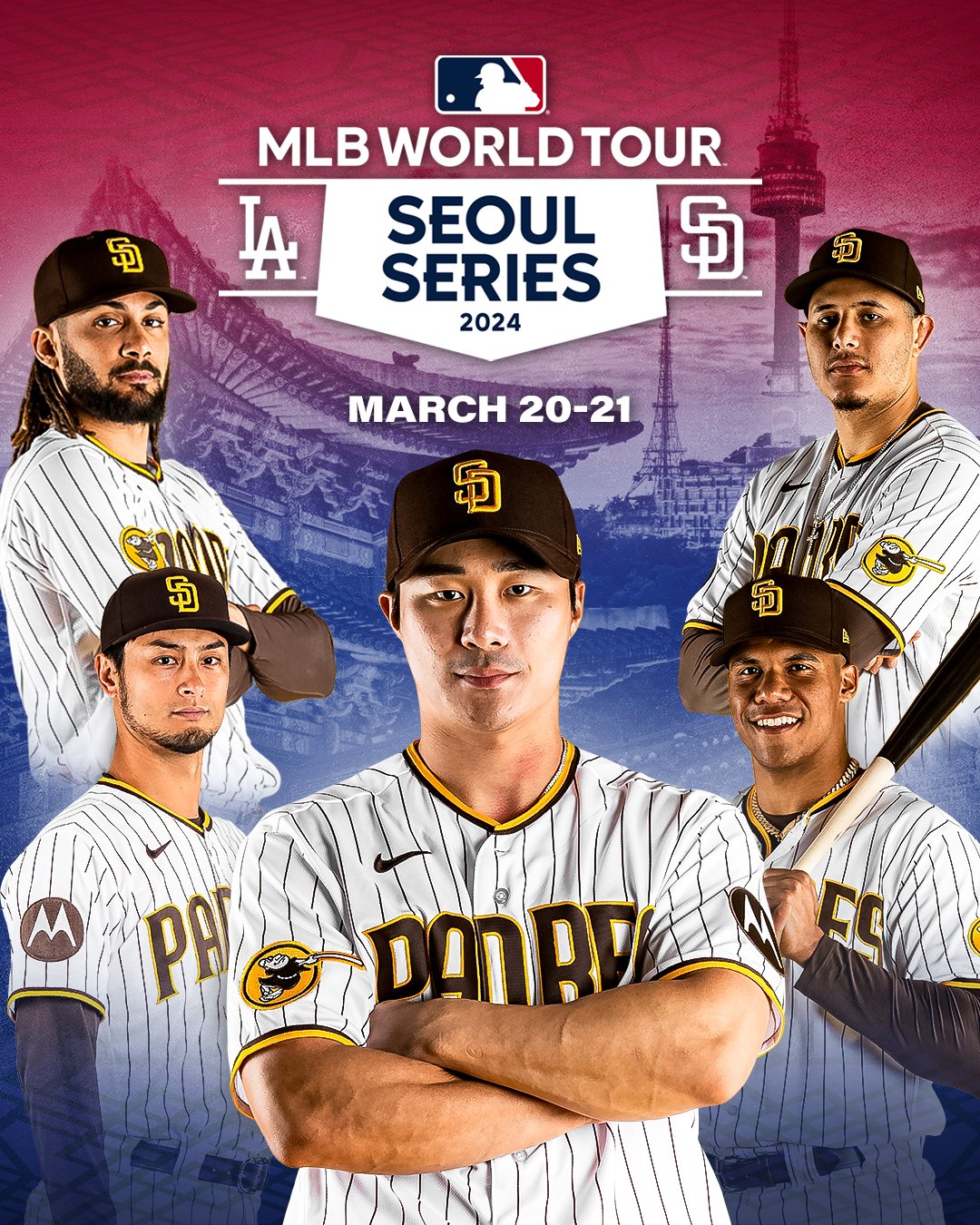 더쿠 - [MLB] 2024년 시즌 개막전 3월 20-21일 서울에서 개최. 다저스 vs 샌디에이고