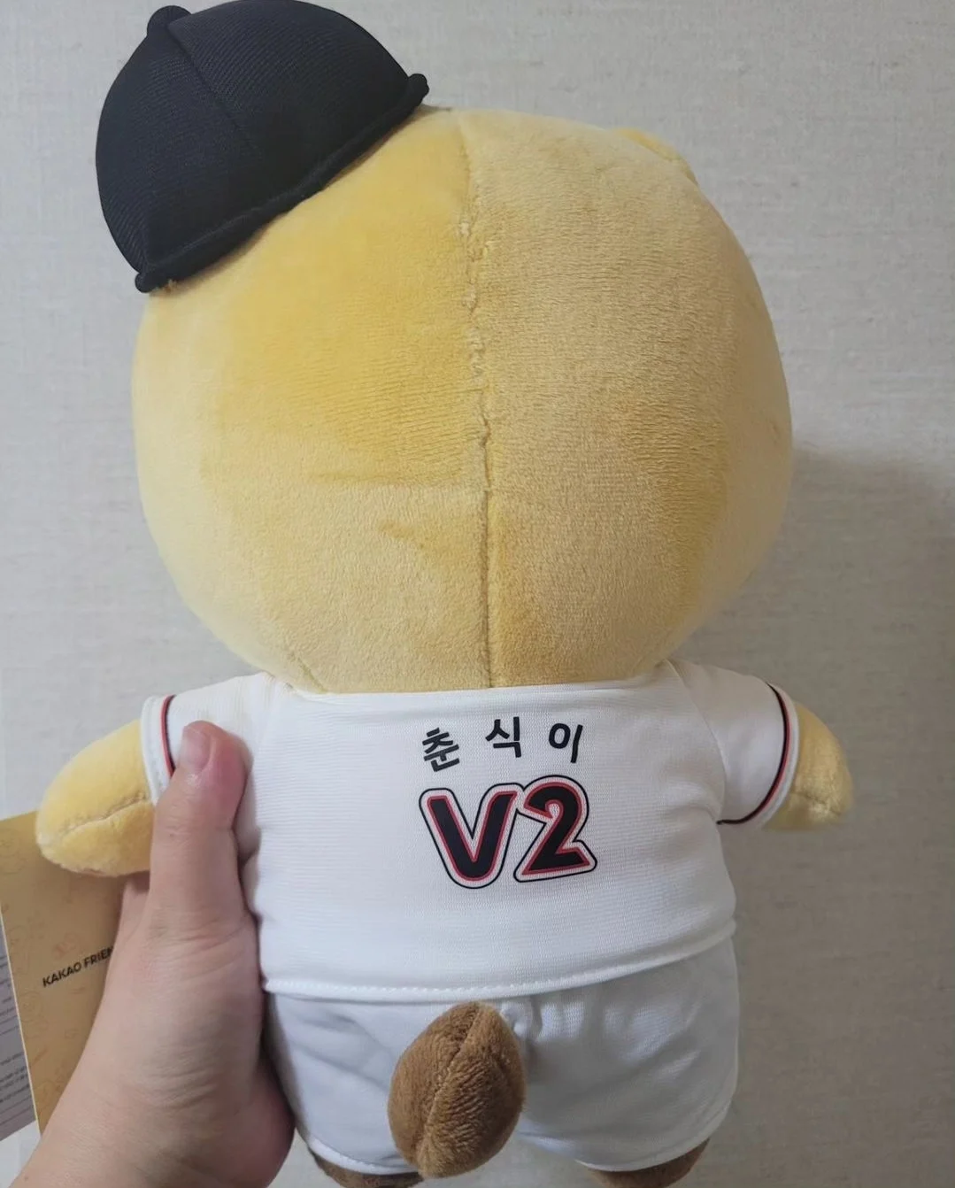 더쿠 - KBO X 춘식이 콜라보 인형 실물